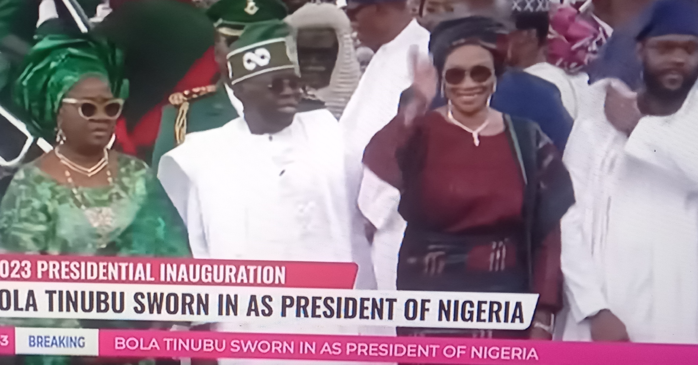BREAKING: Bola Tinubu Sworn-In As President Of Nigeria