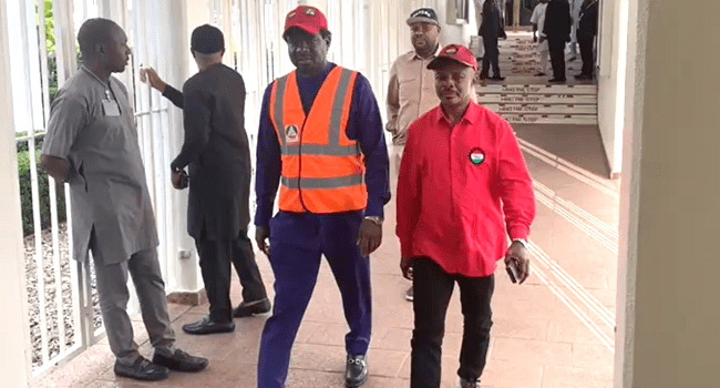 Amid Nationwide Protests, Tinubu Meet NLC, TUC Leaders | Afrika Eyes Amid Nationwide Protests, Tinubu Meet NLC, TUC Leaders | Afrika Eyes