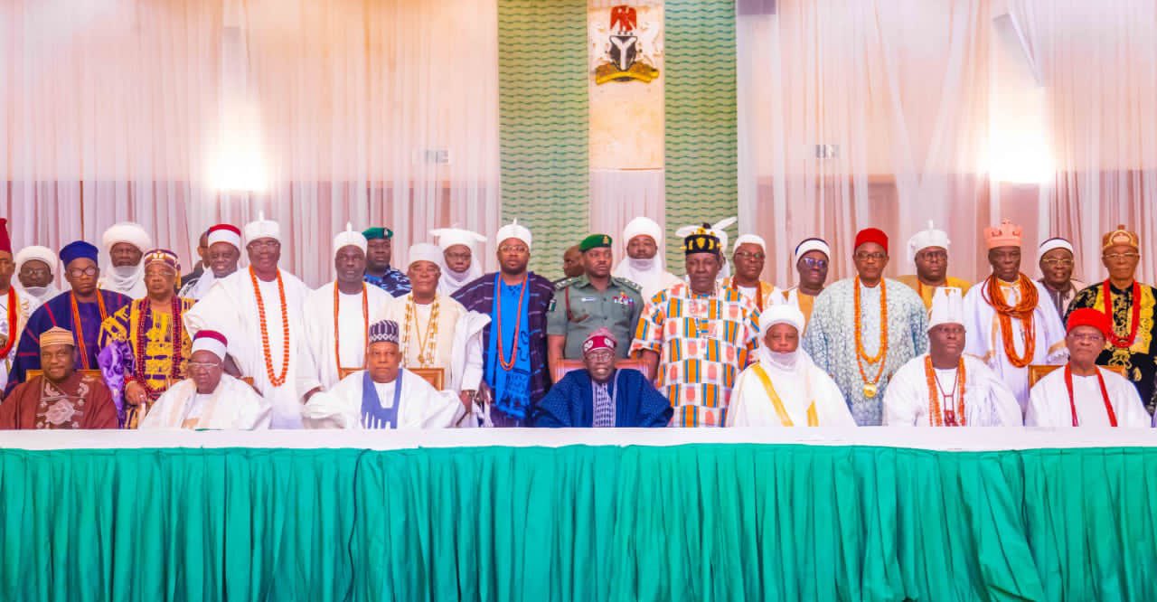 President Tinubu Holds Emergency Meeting With Traditional Rulers, Security Chiefs, APC Governors ...